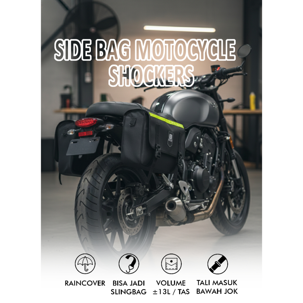 Jual Tas Motor Touring Sidebag Sepasang (2pcs) Slingbag Medium ...