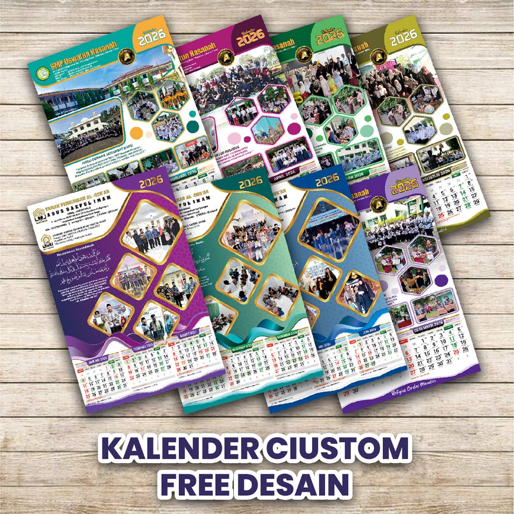 Jual KALENDER TAHUN 2026 CUSTOM UNTUK LEMBAGA PENDIDIKAN SEKOLAH ...