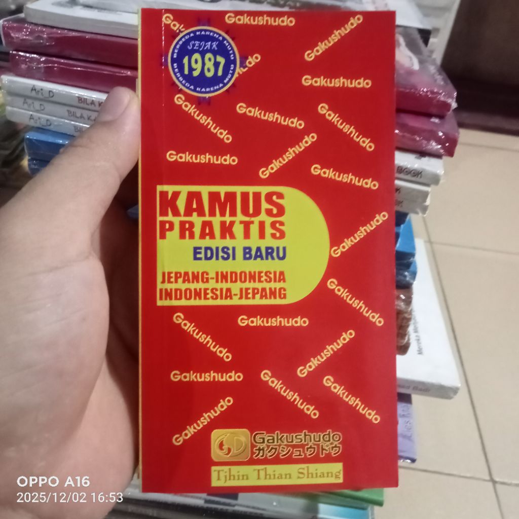 Jual Buku Kamus Praktis Edisi Baru Jepang-indonesia Indonesia-Jepang ...