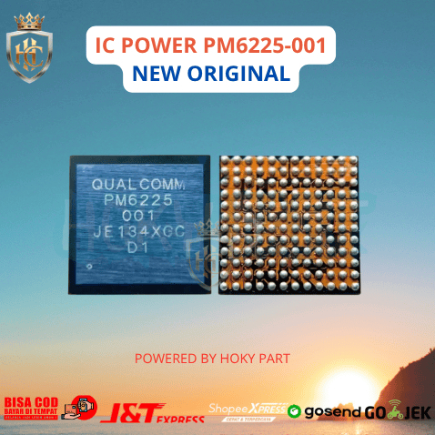 Jual IC POWER PM6225-001 VIVO Y32 / REDMI NOTE 11 / HUAWEI NOVA 9 SE ...