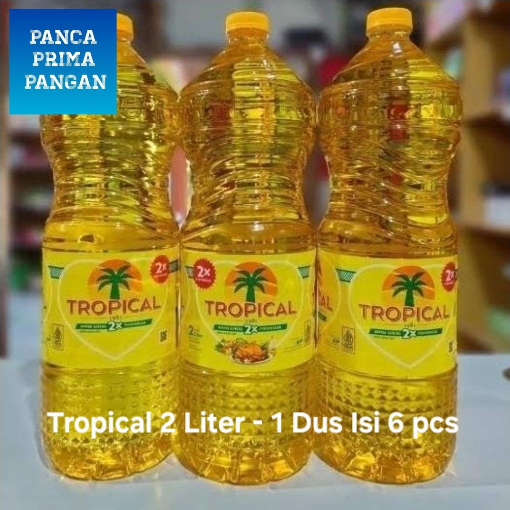 Jual Minyak Goreng Tropical 2 Liter - 1 Dus Isi 6 pcs | Shopee Indonesia
