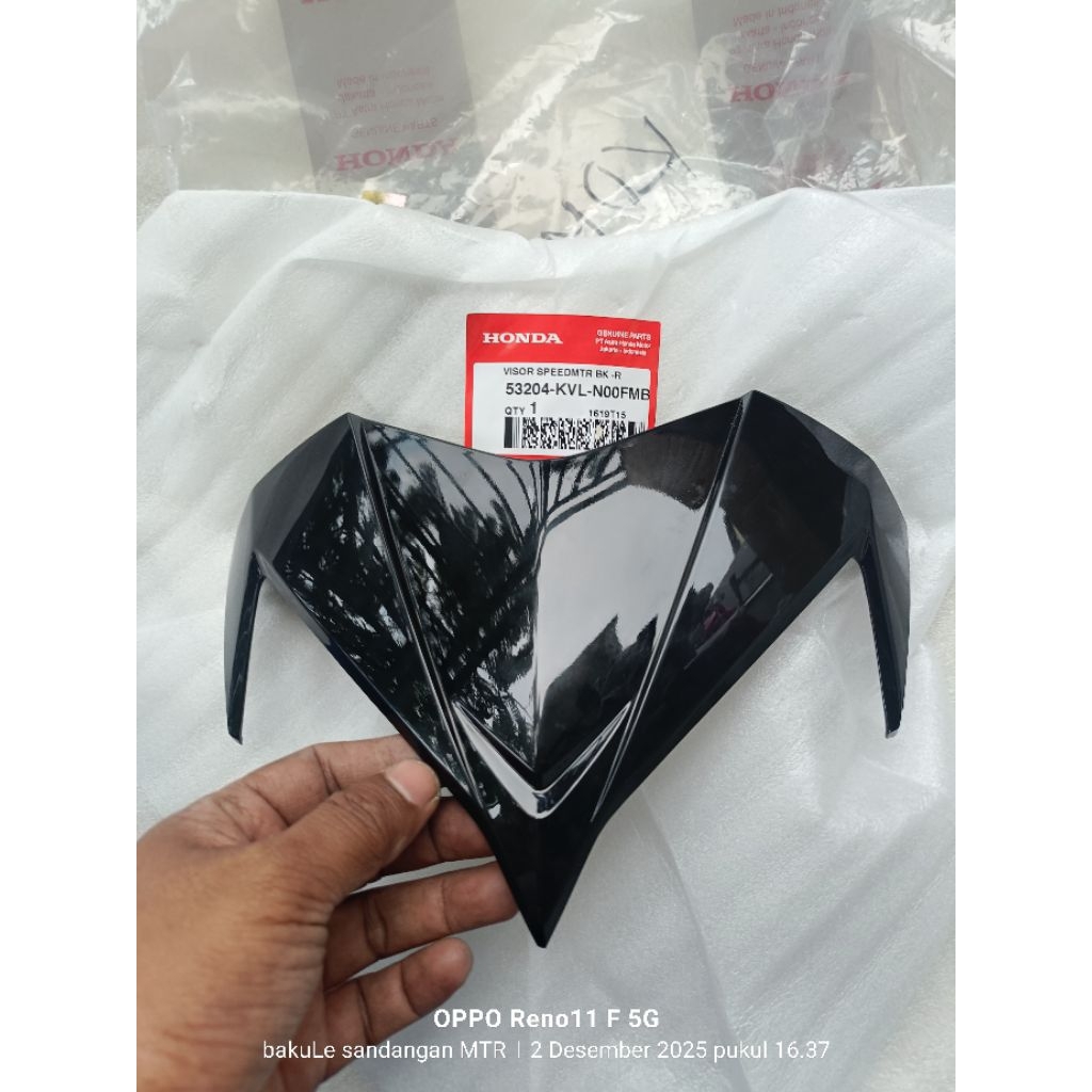 Jual visor Honda Supra x 125 Batman original AHM 53204 KVL N00FMB ...