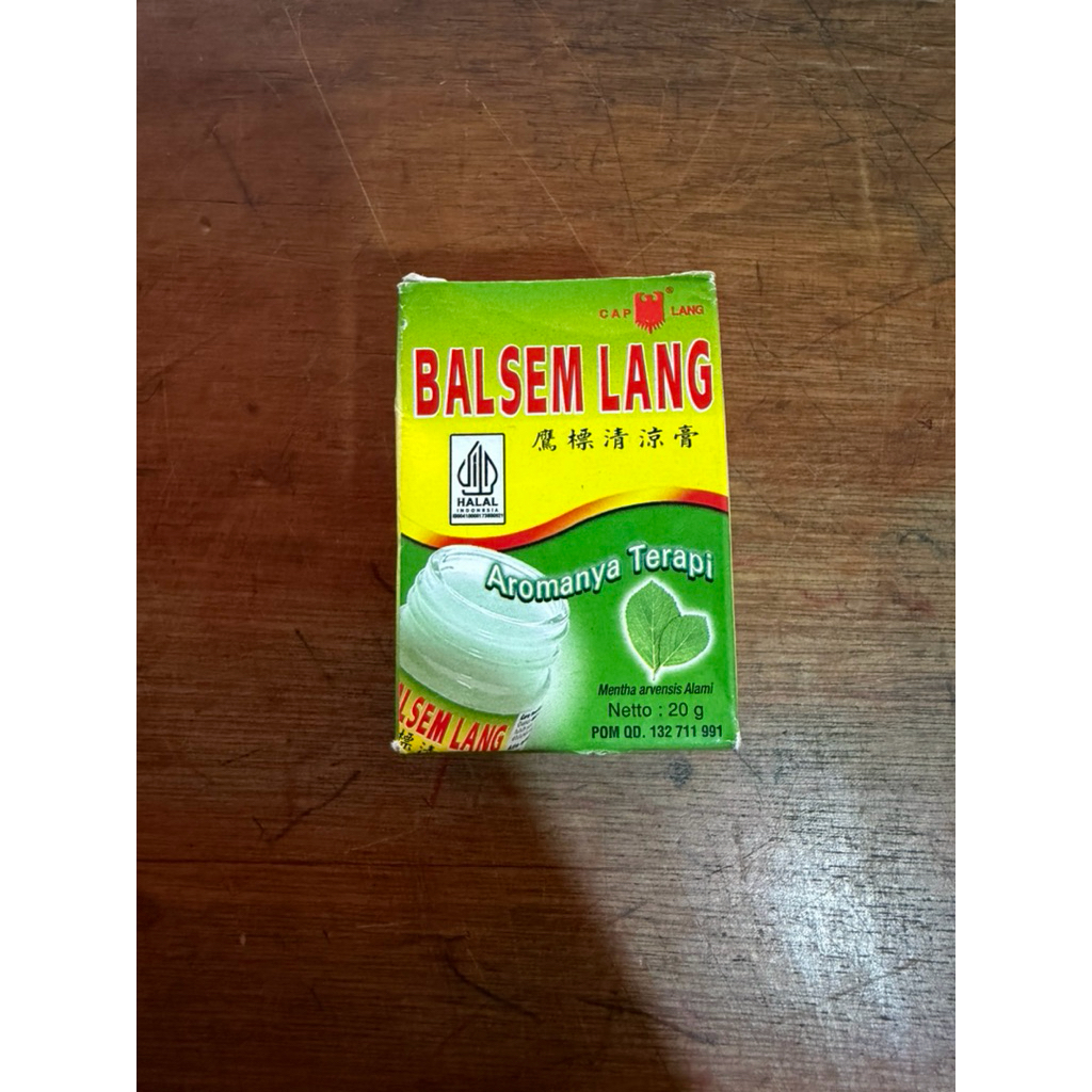 Jual Balsem Lang 20 Gr Per Botol | Shopee Indonesia