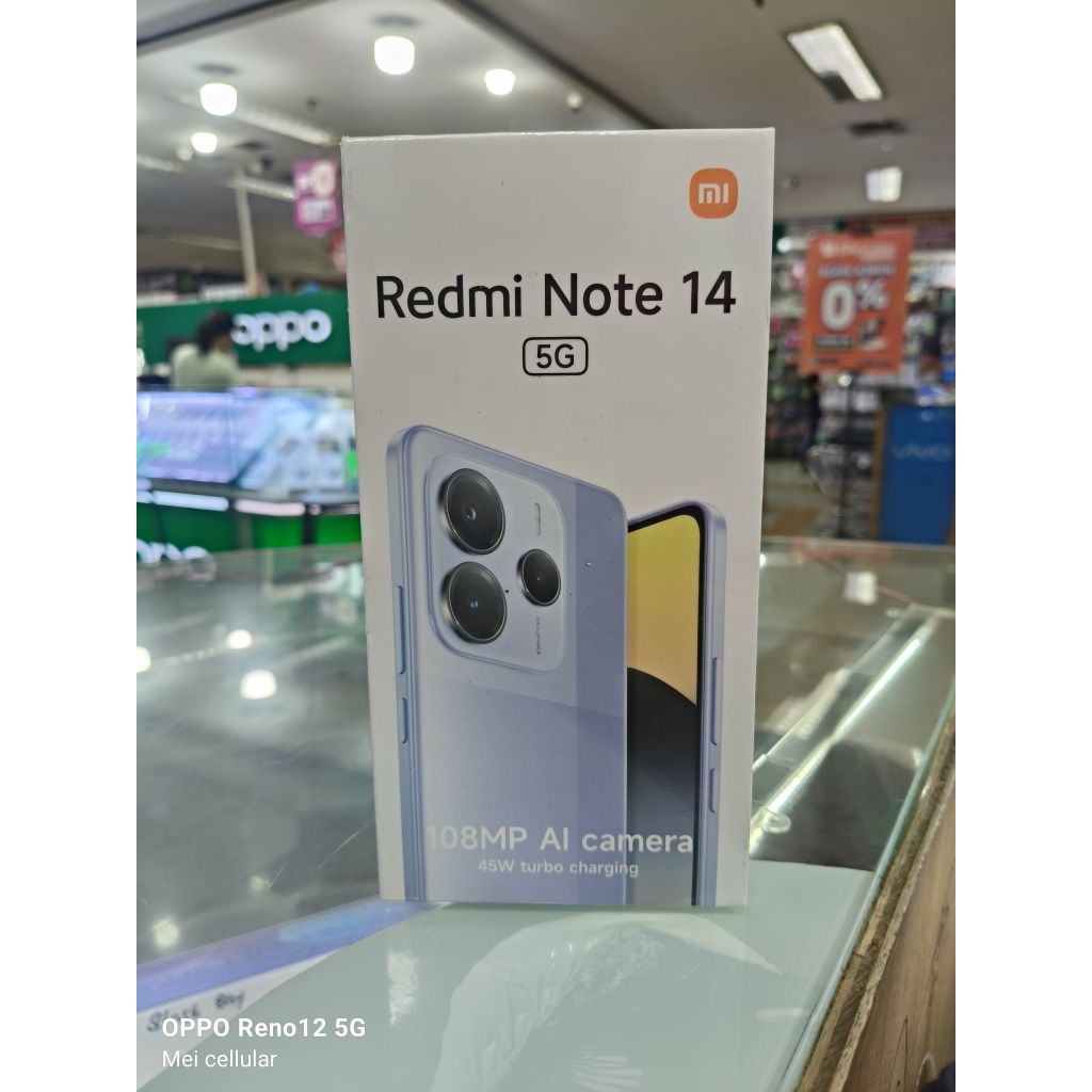 Jual Xiaomi Redmi note 14 5G 8/256gb & 12/512gb baru segel garansi ...