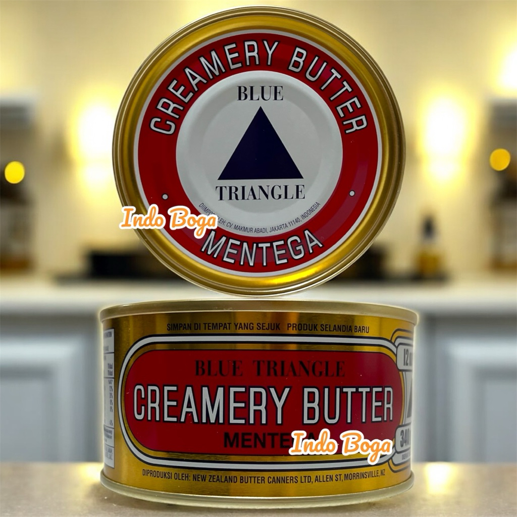 Jual Blue Triangle Creamery Butter 340 gram / mentega segitiga triangle ...