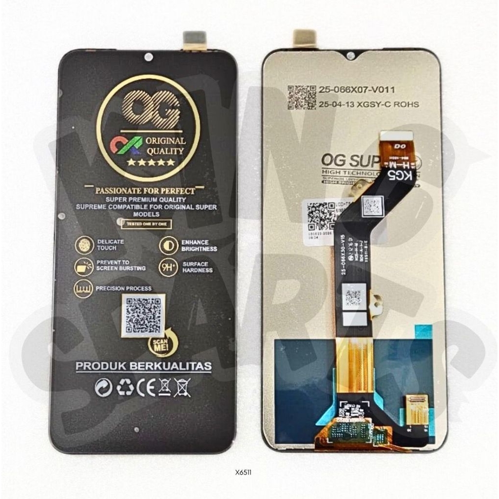 Jual LCD TOUCHSCREEN INFINIX SMART 6 X6511 X6511B KG5 BD4 BD4J TECNO ...