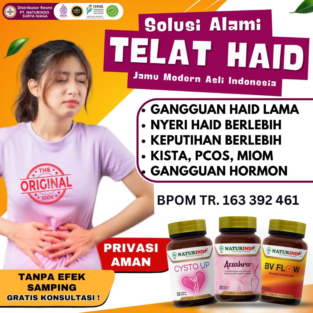 Jual Obat Telat Haid Terlambat Datang Bulan 1 2 3 4 5 bulan pelancar ...