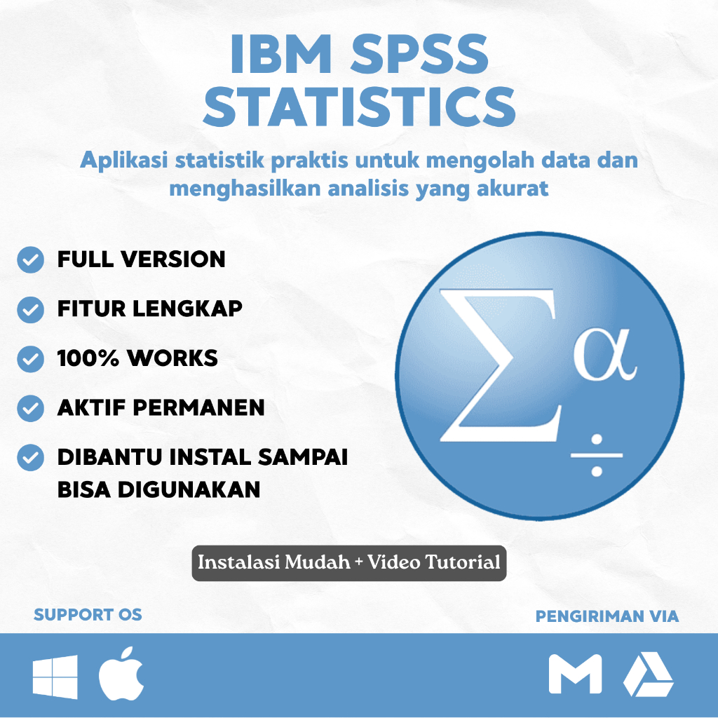 Jual Software Statistik SPSS Full Version Bergaransi Support WIN & MAC ...
