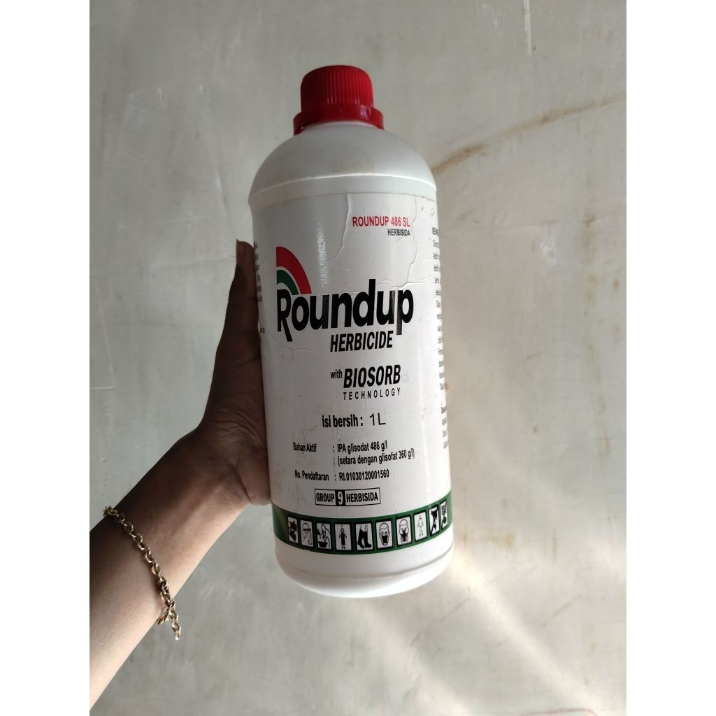 Jual ROUNDUP HERBICIDE 1 LITER Rijek kemasan | Shopee Indonesia