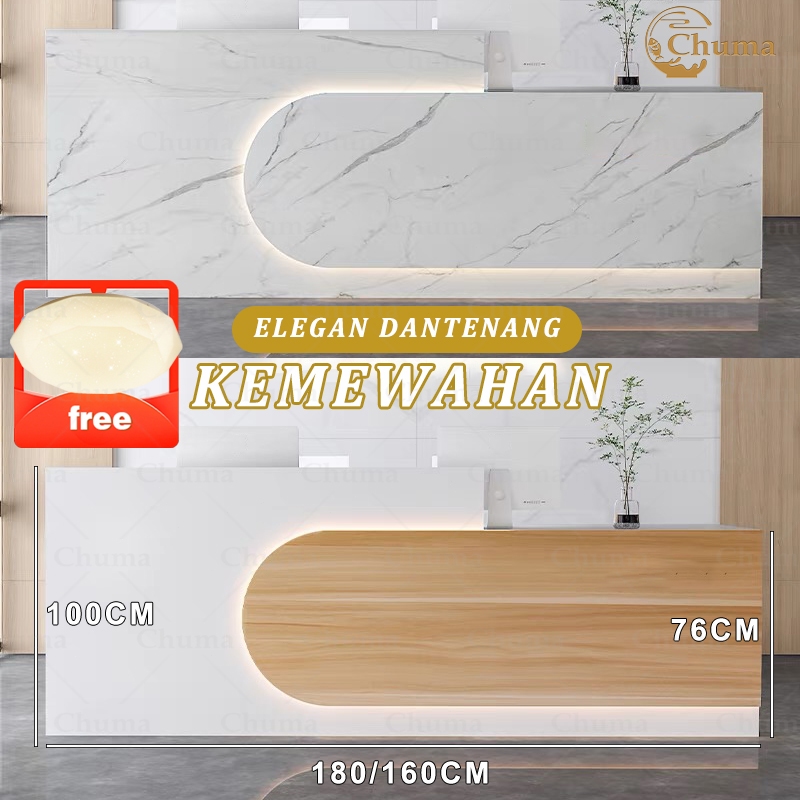 Jual ~{Garansi&140~200CM}~Meja Kasir Minimalis Meja Bar Salon ...