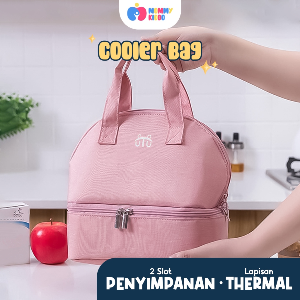 Jual MOMMYKIDDO Cooler Bag Asi Tas Penyimpanan Asi | Shopee Indonesia