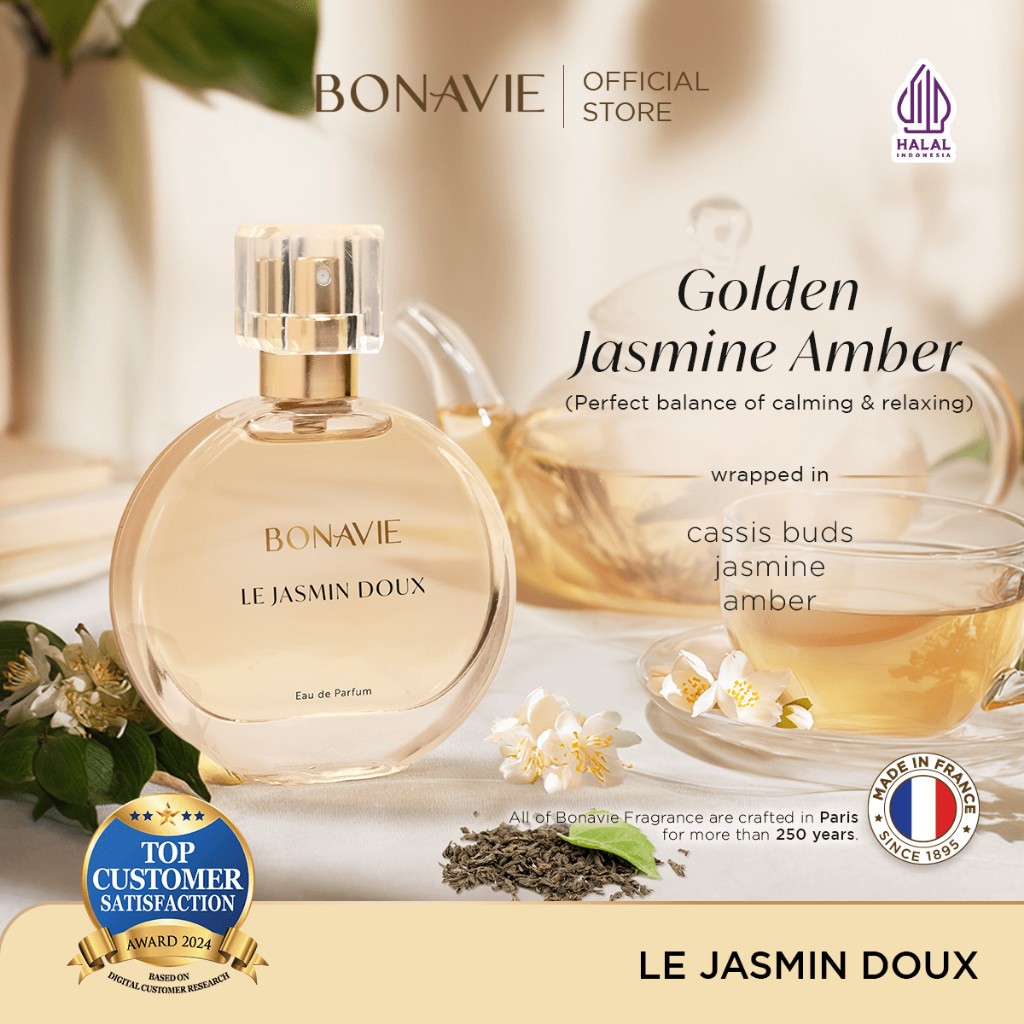 Jual Bonavie Eau de Parfum - Le Jasmin Doux 30ml Tea Series Parfum ...