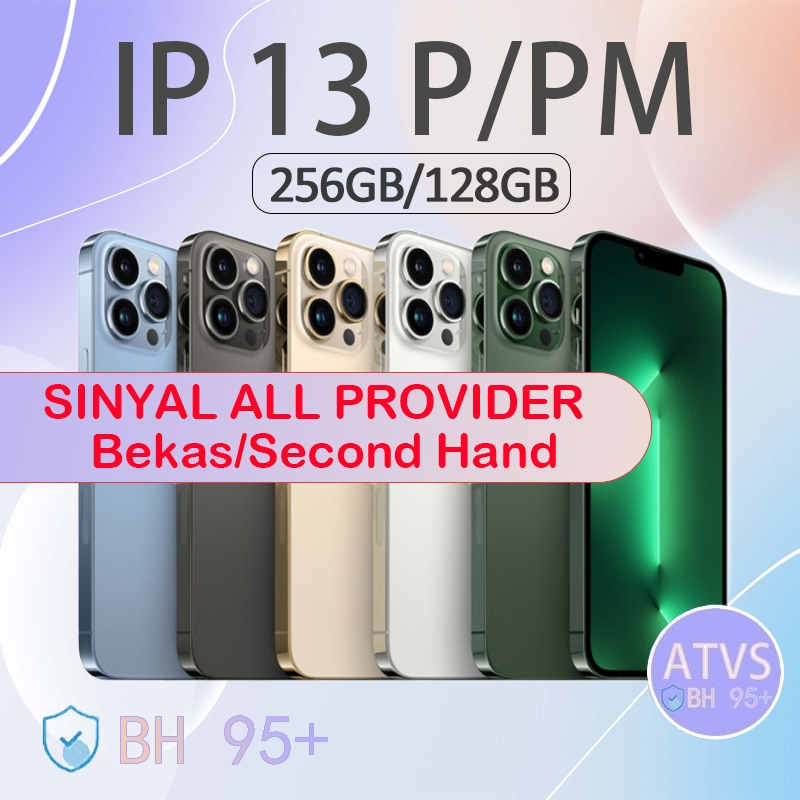 Jual IP 13 PRO/PROMAX 256GB/128GB SECOND HAND FULLSET MULUS GOOD ...