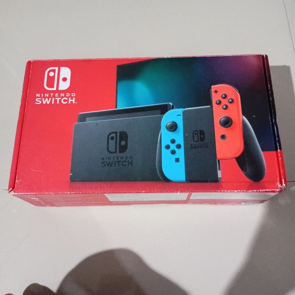 Jual Nintendo Switch V2 Neon Fullset | Shopee Indonesia