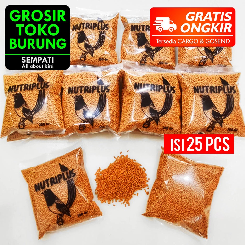 Jual SEMPATI GROSIR Voer Mix Kuning 200gr isi 25 pcs Complete Nutrimix ...
