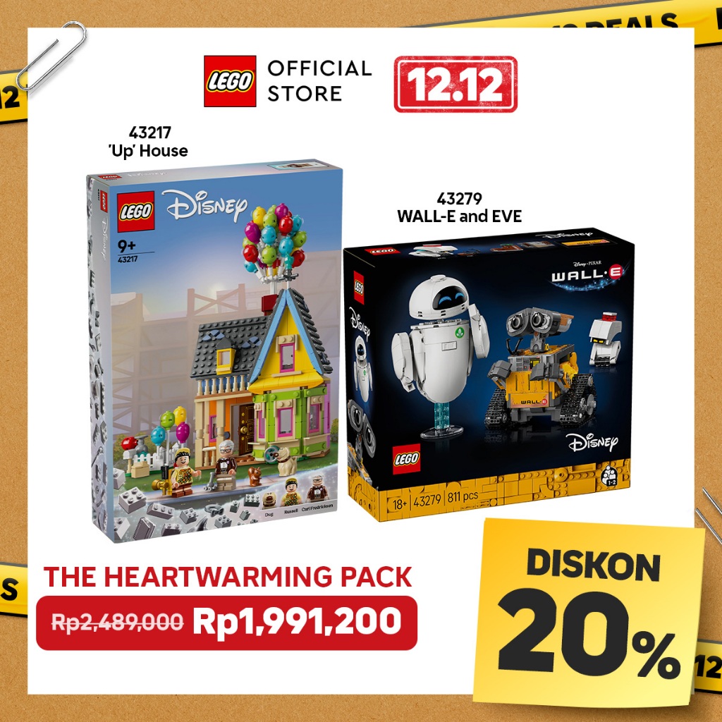 Jual LEGO Pixar Bundle - LEGO Disney Pixar 43217 ’Up’ House + LEGO ...