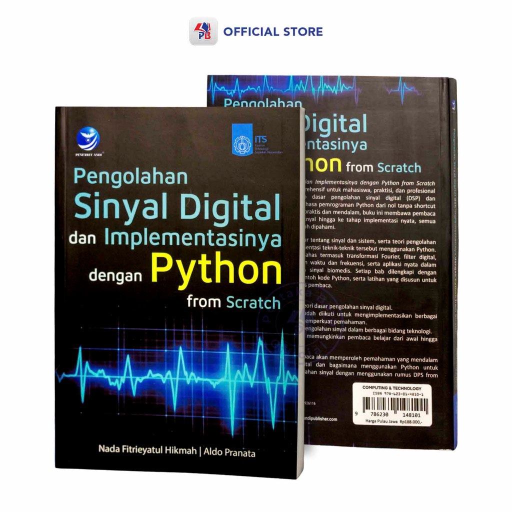 Jual Buku Komputer / Pengelolaan Sinyal Digital dan Implementasinya dengan Python from Scratch ...
