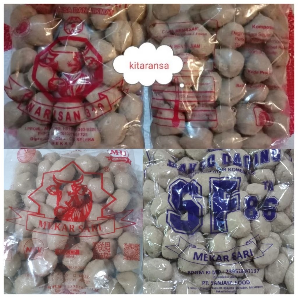 Jual Bakso Bakar Sapi Mini Bakar 50pcs/Bakso Warisan/Bakso mini/Bakso ...