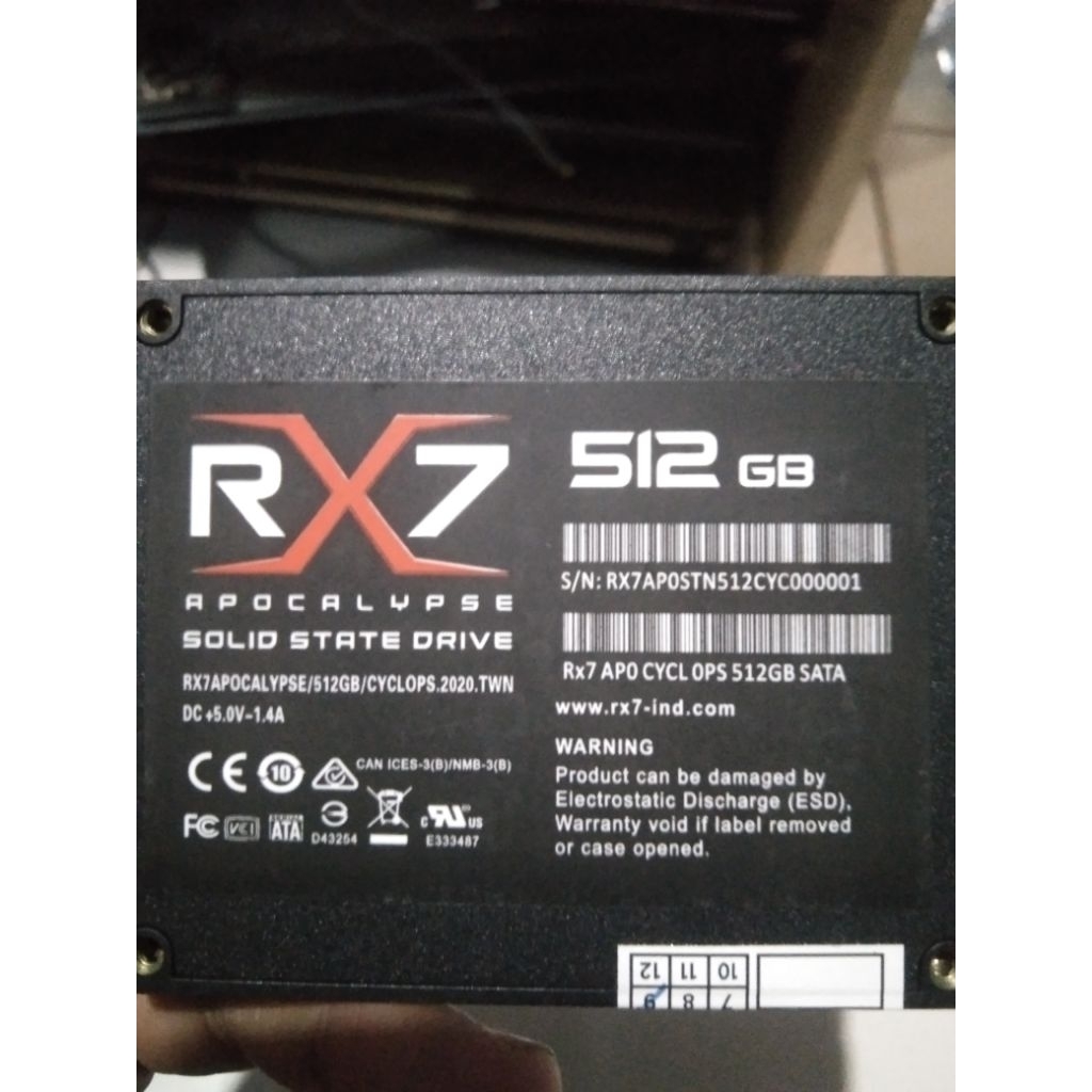 Jual SSD RX7 512GB | Shopee Indonesia