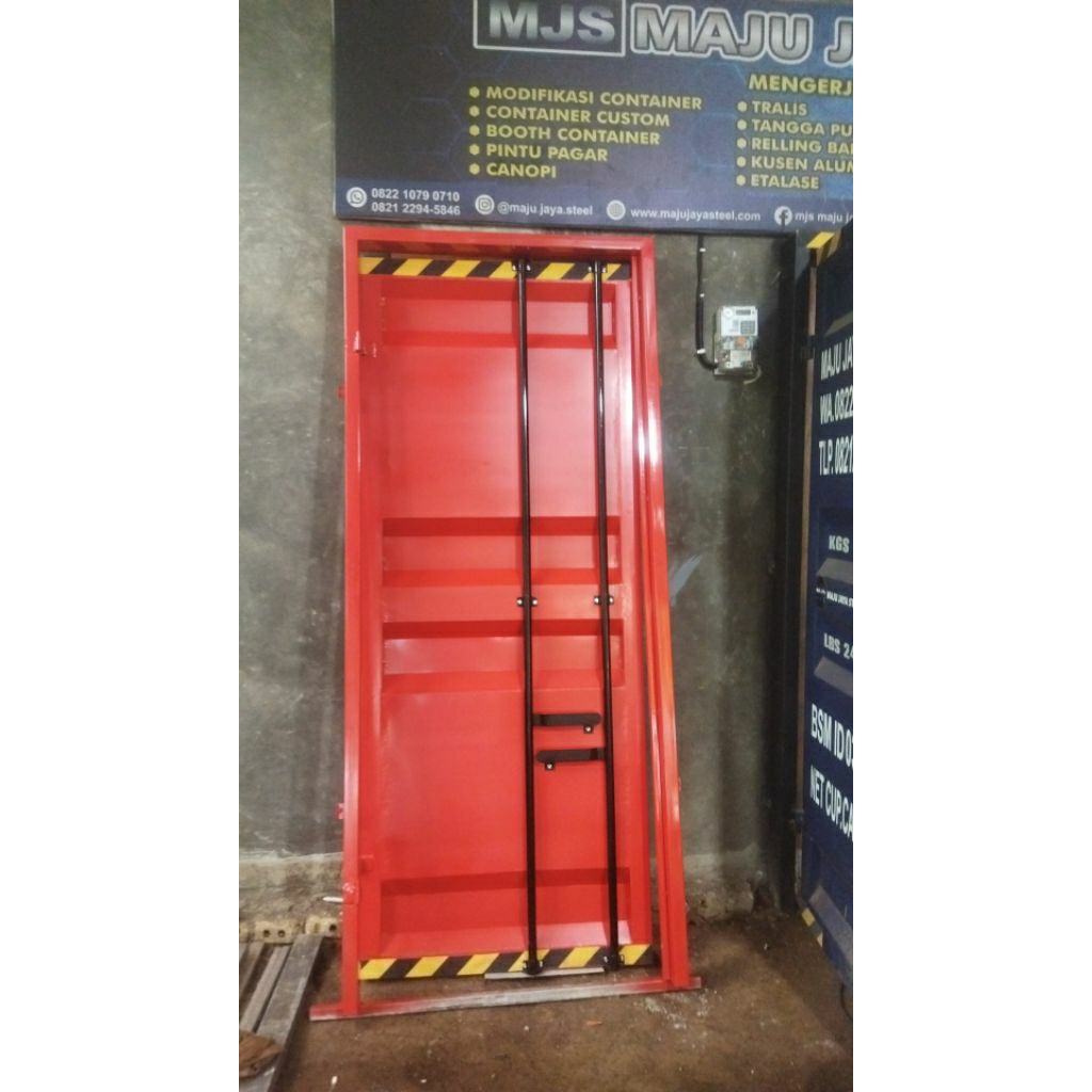 Jual pintu industrial pintu motif pintu container petikemas | Shopee ...