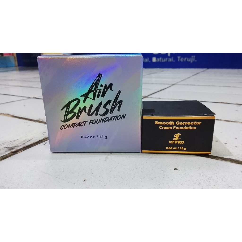 Jual Lt Pro Bundling Smooth Corector Foundation dan Air Brush Compact ...