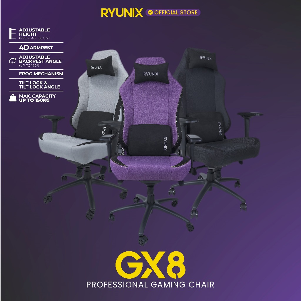 Jual Sades Ryunix Kursi Gaming Chair GX8 | Shopee Indonesia