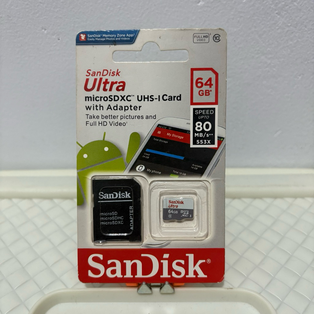 Jual Sandisk Ultra MicroSDXC UHS-I 64GB Memory Card With Adapter ...