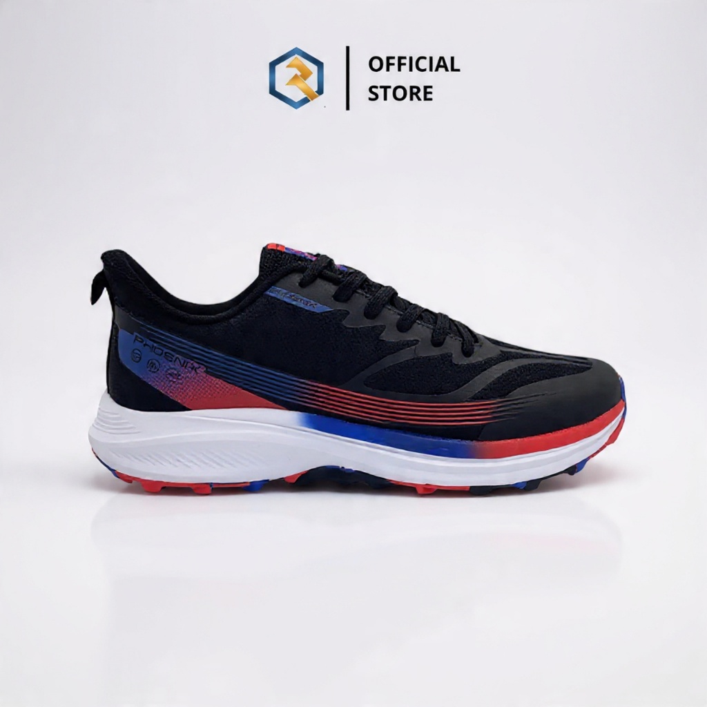 Jual SEPATU GUNUNG SEPATU RUNNING TRAIL PHOENIX EDGE HITAM | Shopee ...