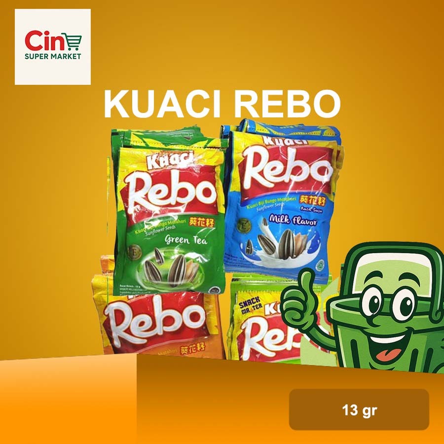 Jual Kuaci Rebo 13gr ( 1 Renceng isi 10 Sachet ) ALL VARIAN | Shopee ...