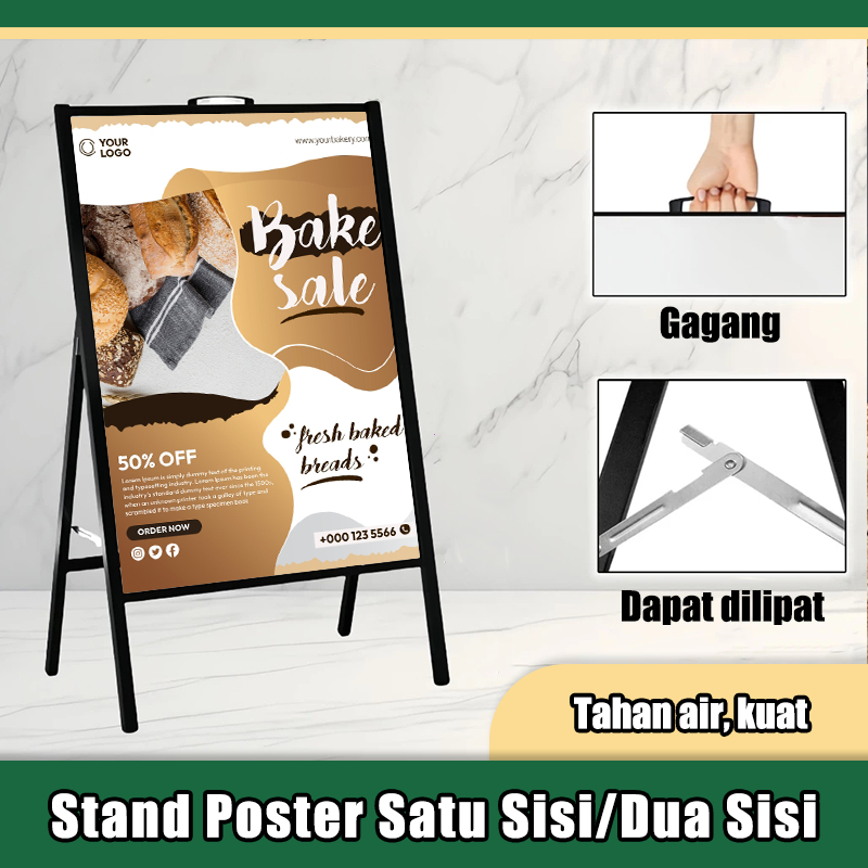 Jual Stand Banner - Untuk penggunaan di luar ruangan Standing Banner ...