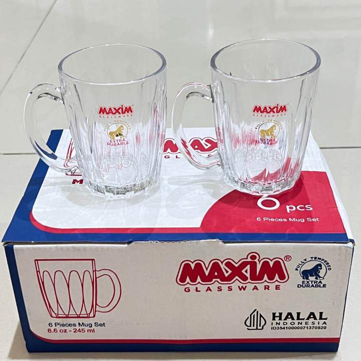 Jual GELAS KACA MAXIM @6pcs - MVC-9T | Shopee Indonesia