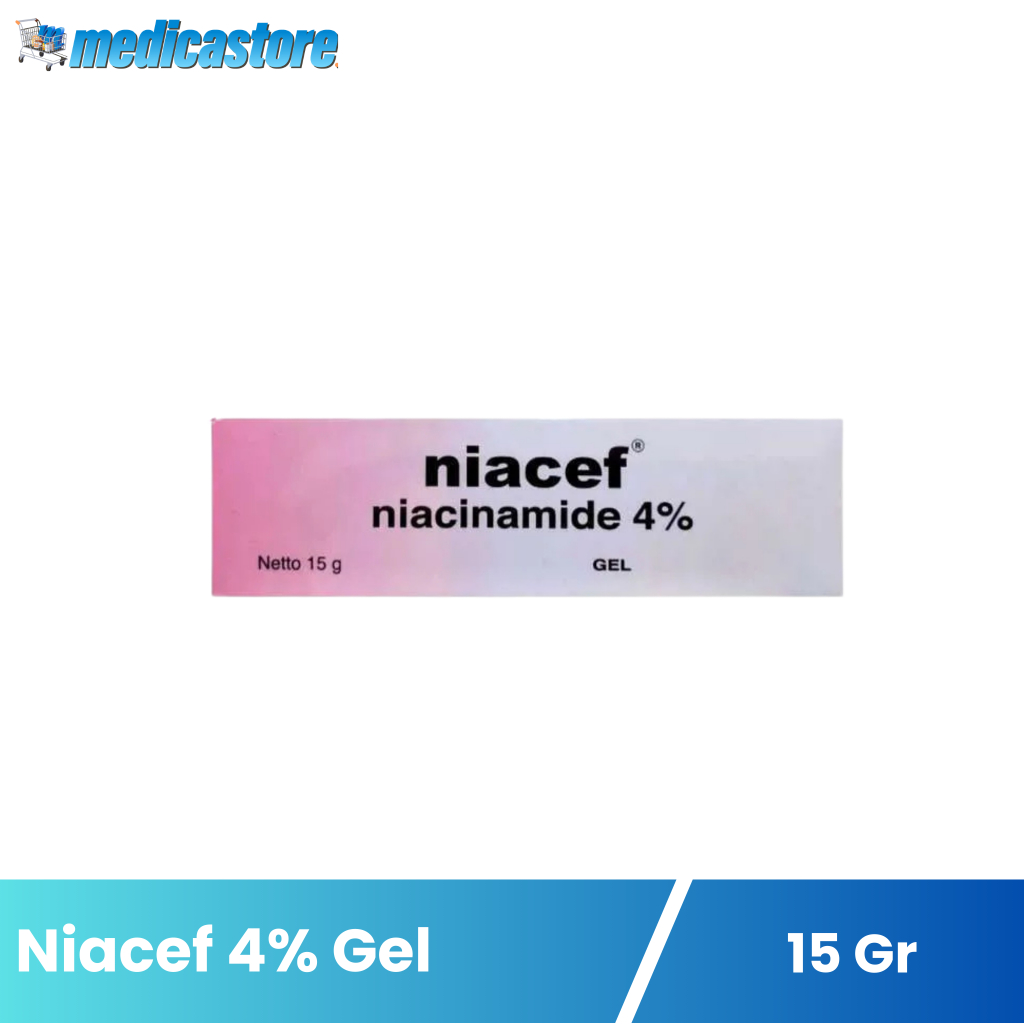 Jual NIACEF Niacinamide 4% Gel 15g | Shopee Indonesia