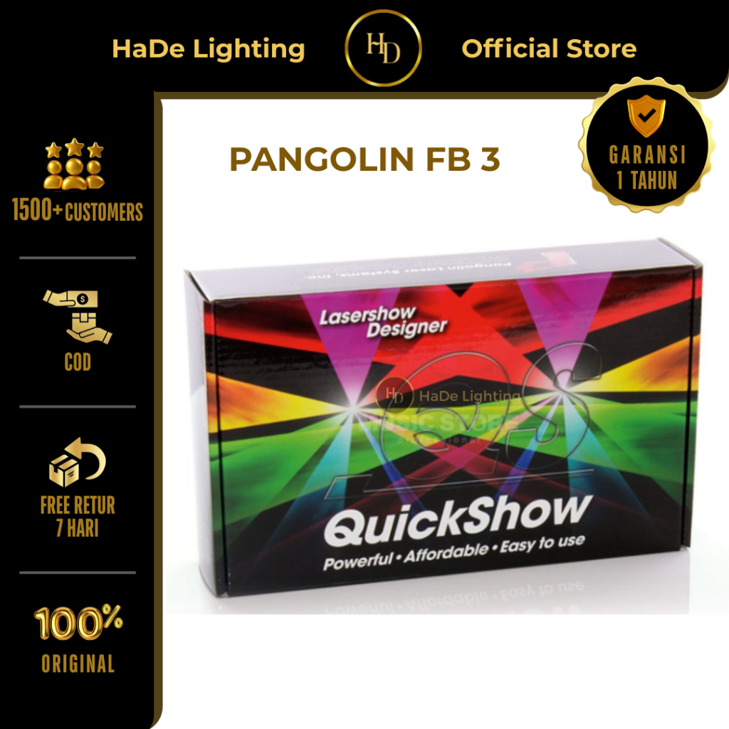 Jual Pangolin FB3 Quickshow - Laser Show Software | Shopee Indonesia