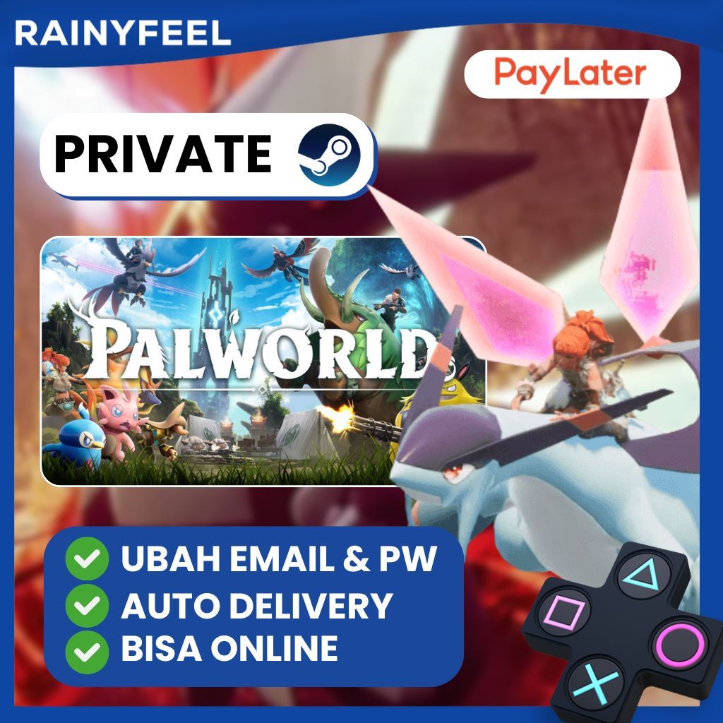 Jual [BONUS STEAM KEY] Palworld (Sharing With Black Myth: Wukong ...
