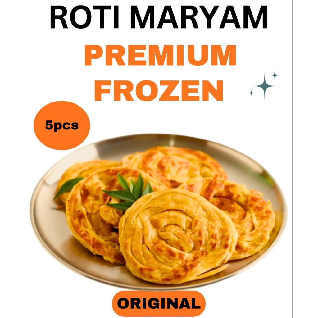 Jual FROZEN MARYAM ROTI RASA ORIGINAL PREMIUM QUALITY ISI 5PCS | Shopee ...