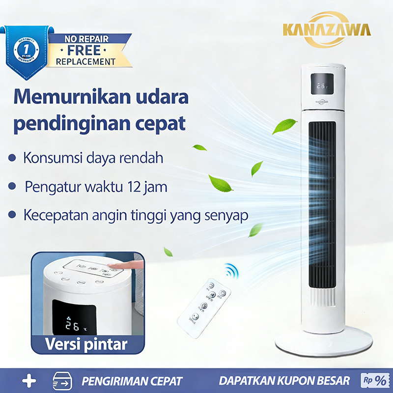 Jual Kanazawa Kipas Angin Menara Tower Fan Desain senyap dengan ...