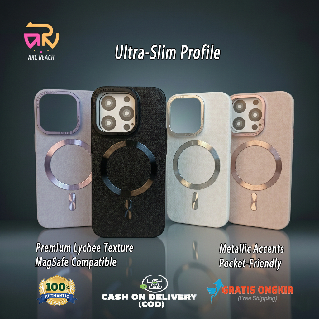 Jual ARC REACH Hard Case iPhone 15 Pro Magsafe Original Slim Fit Anti ...