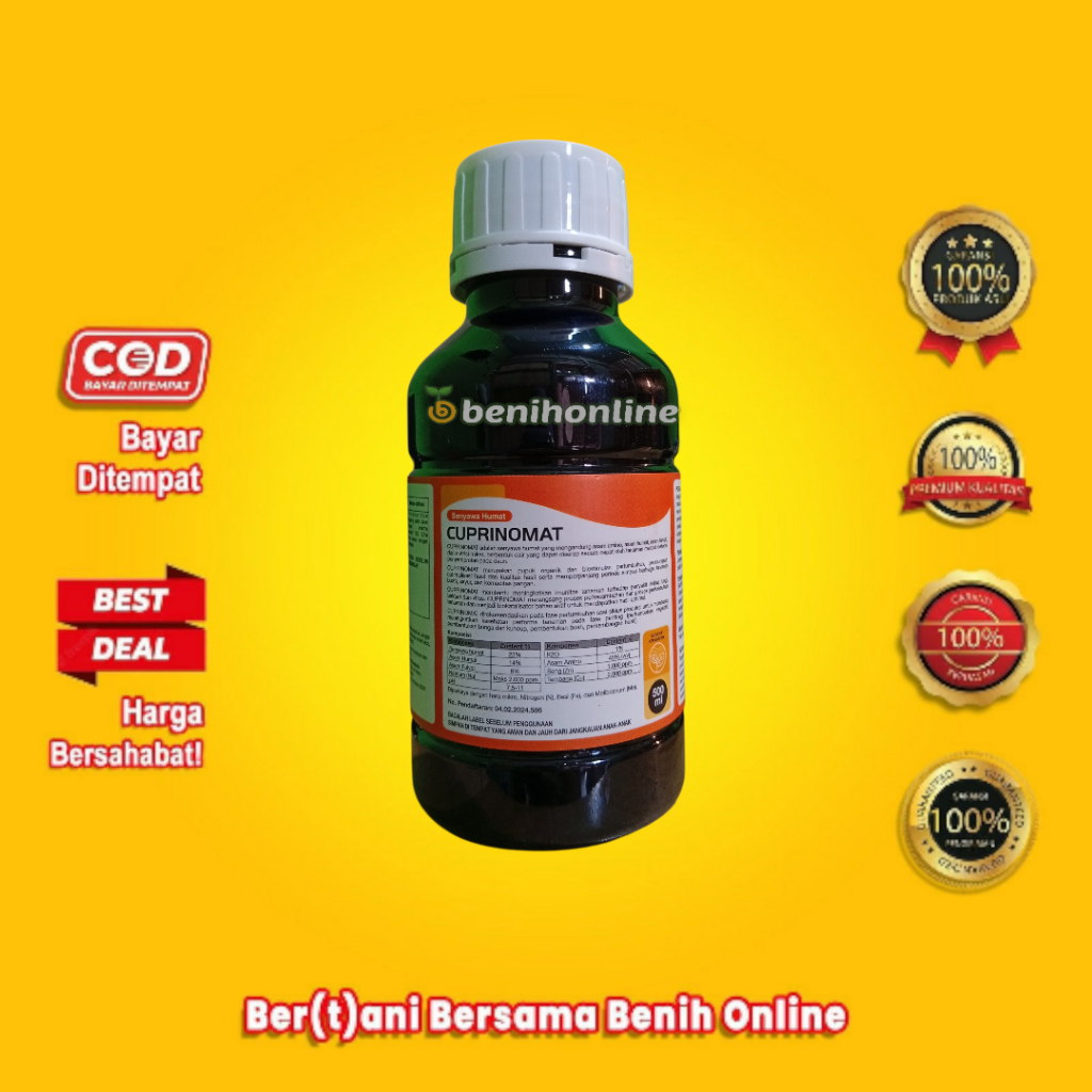 Jual PUPUK SENYAWA HUMAT CUPRINOMAT 500 ML - Syngenta | Shopee Indonesia
