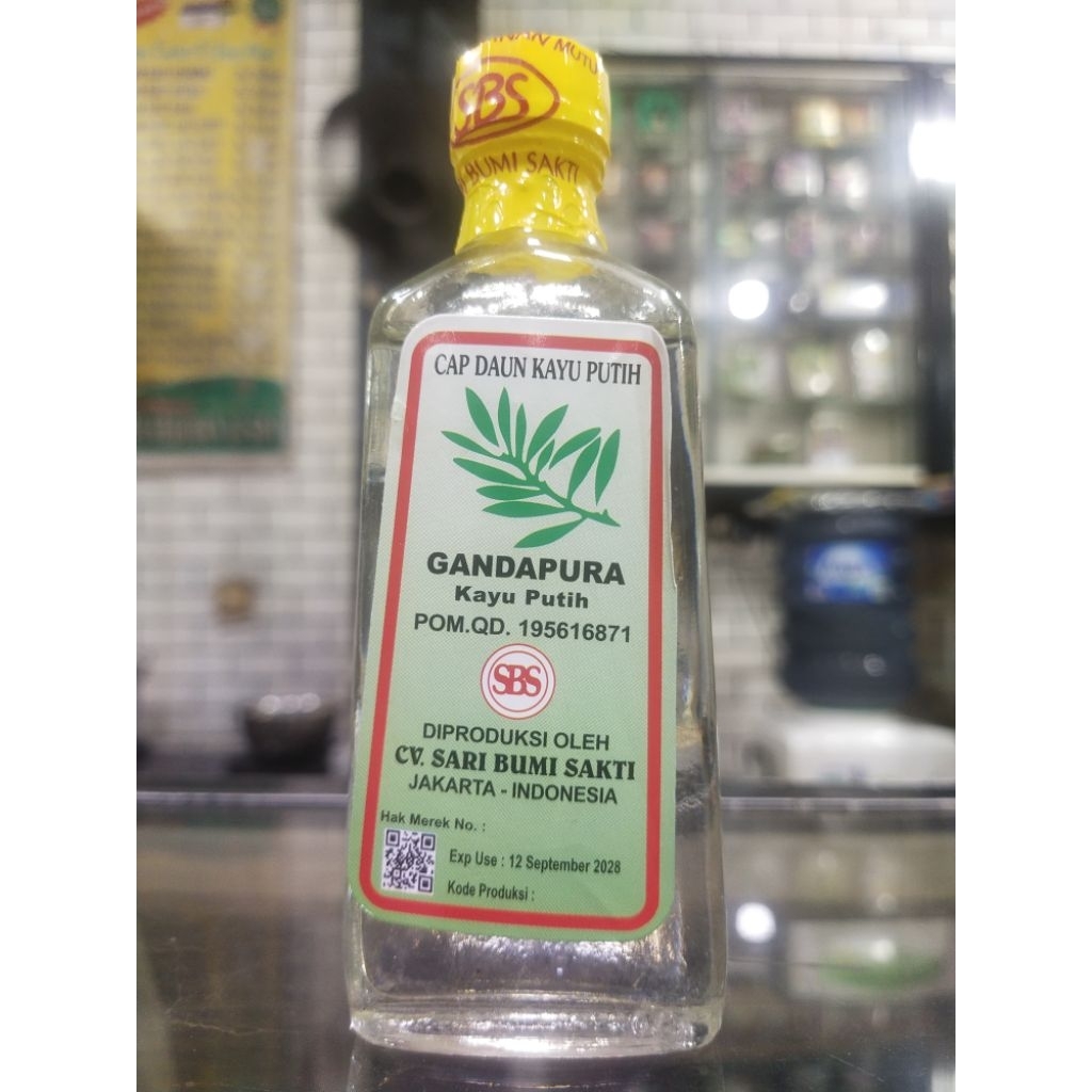 Jual Minyak Gandapura Cap Daun Kayu Putih 60ml | Shopee Indonesia