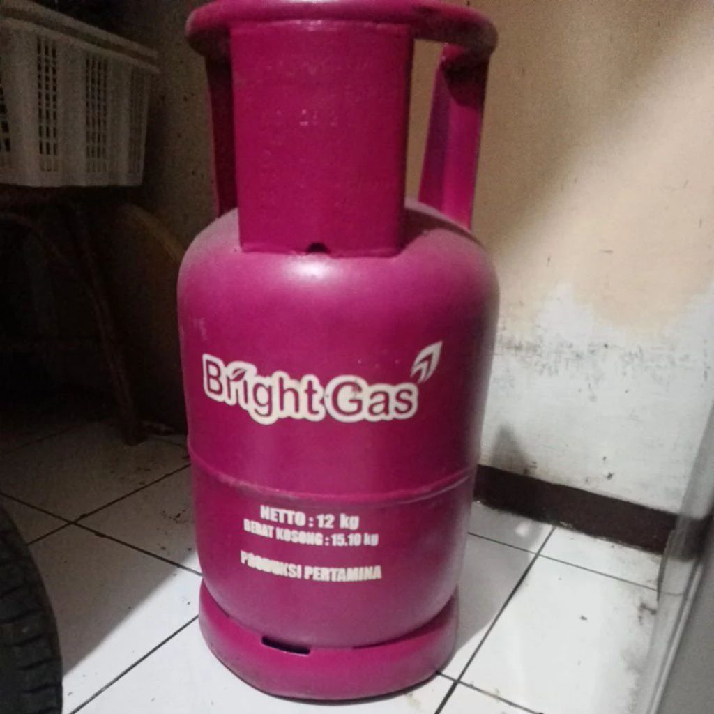Jual Tabung Gas 12 Kg Kosong (Warna Pink) - Tabung Bright Gas 12 Kg ...