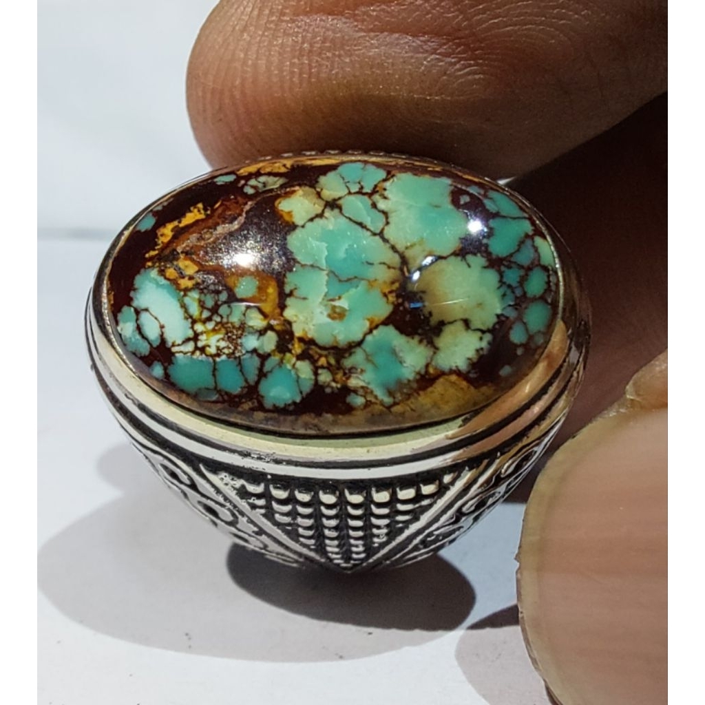 Jual PIRUS PERSIA MULTI COLOURS EST DIM 19x12x6,5 RING 8 | Shopee Indonesia