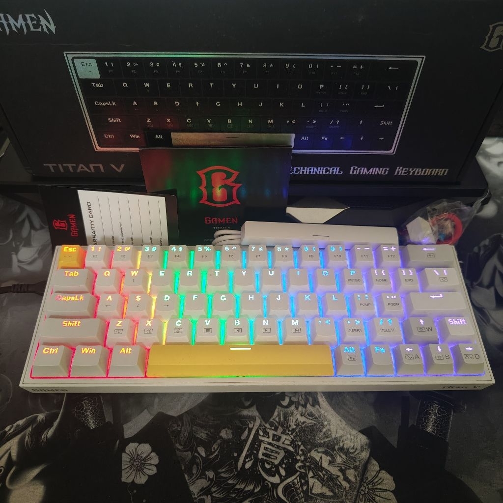 Jual GAMEN Titan V All-New Titan Series Keyboard Gaming Mechanical ...