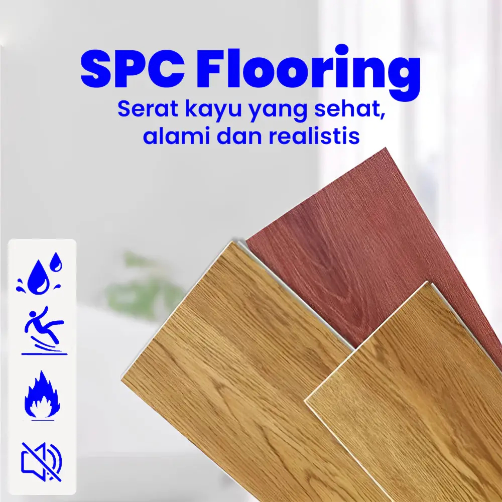 Jual Lis Plint Skirting SPC Flooring Rigid Core 5mm | Shopee Indonesia