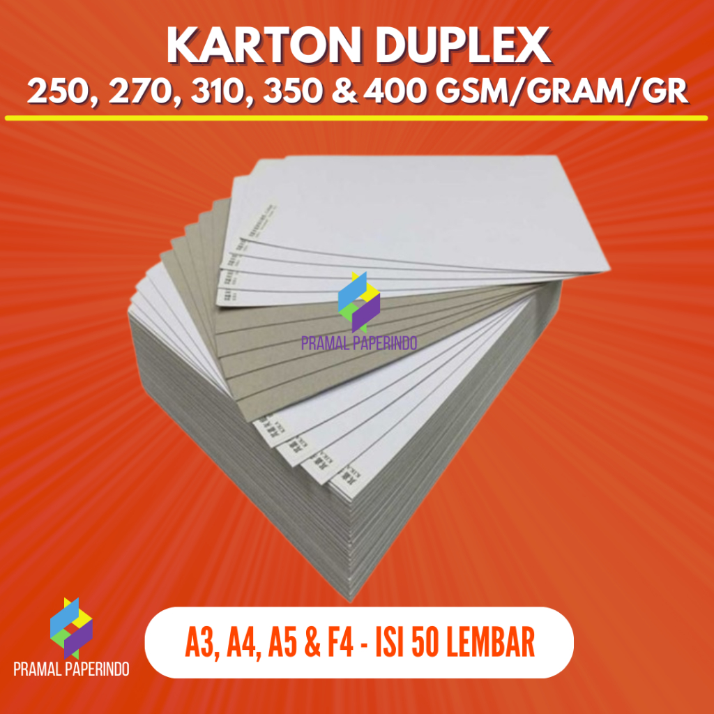 Jual Kertas Duplex Terlengkap & Harga Terbaru Mei 2026 | Shopee Indonesia