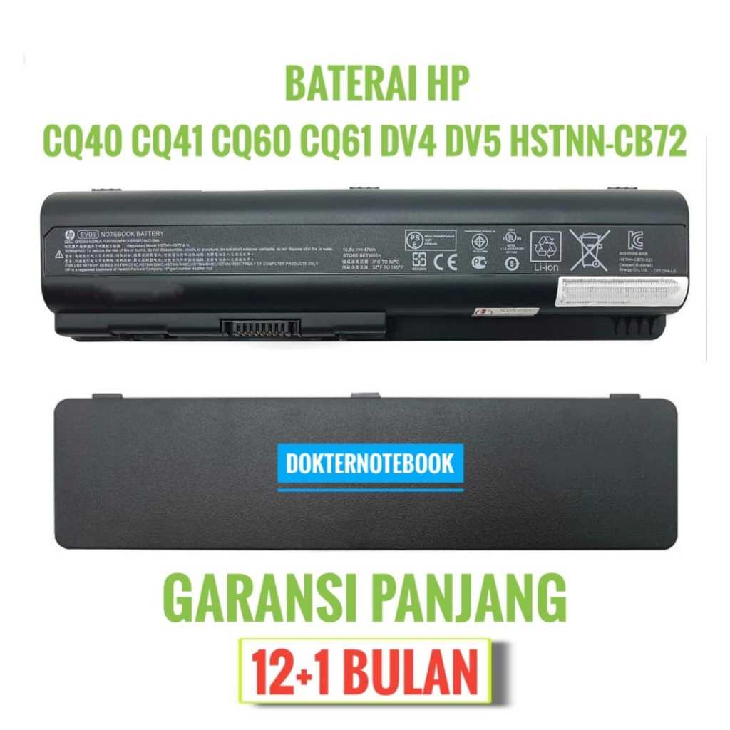 Jual Baterai Hp Compaq CQ40 CQ41 CQ45 CQ50 CQ60 CQ61 CQ70 CQ71 | Shopee ...