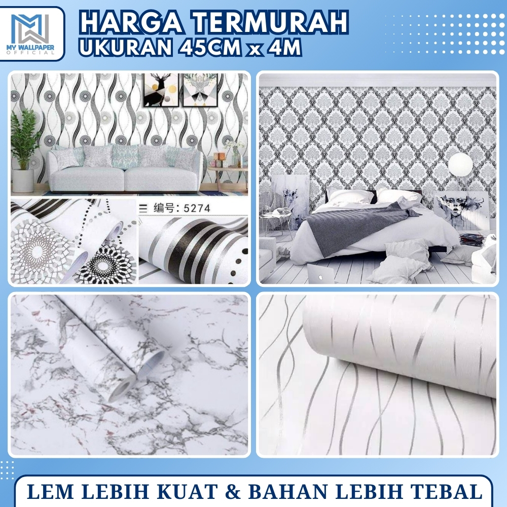 Jual Wallpaper Stiker Dinding Wallpaper Sticker Wallpaper Stiker ...