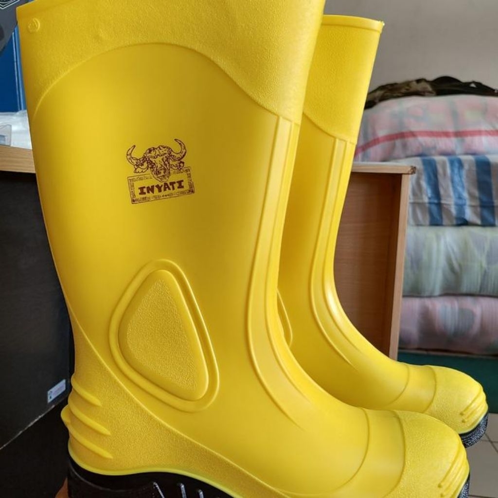 Jual Sepatu safety boot INYATI / Wayna INYATI Original | Shopee Indonesia