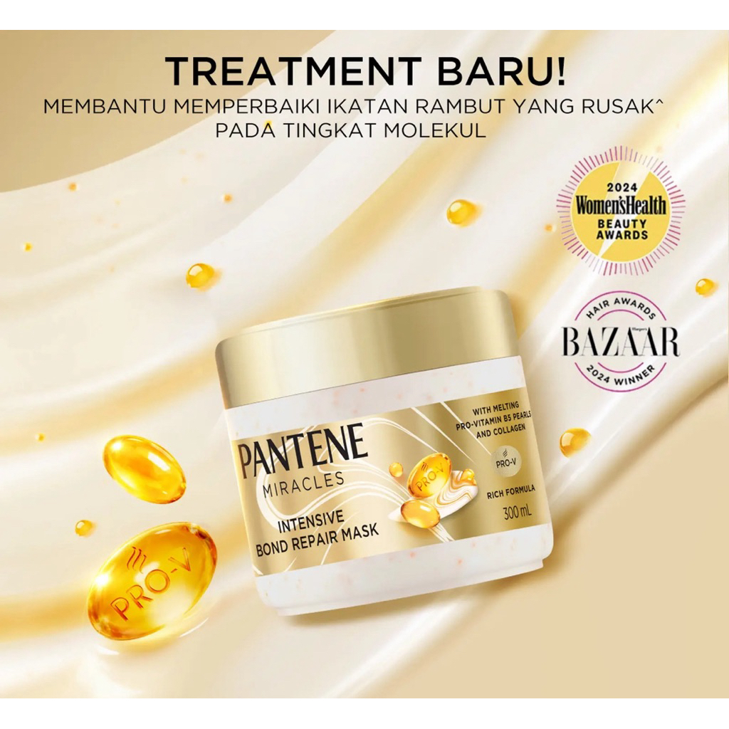 Jual PANTENE TREATMENT GOLDIE HAIR MASK JAR ORIGINAL SURABAYA | Shopee ...