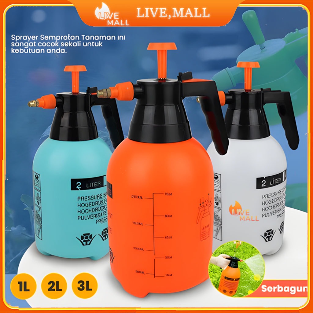 Jual Botol Semprotan Spray Manual 1L 2L 3L - Sprayer Tanaman ...