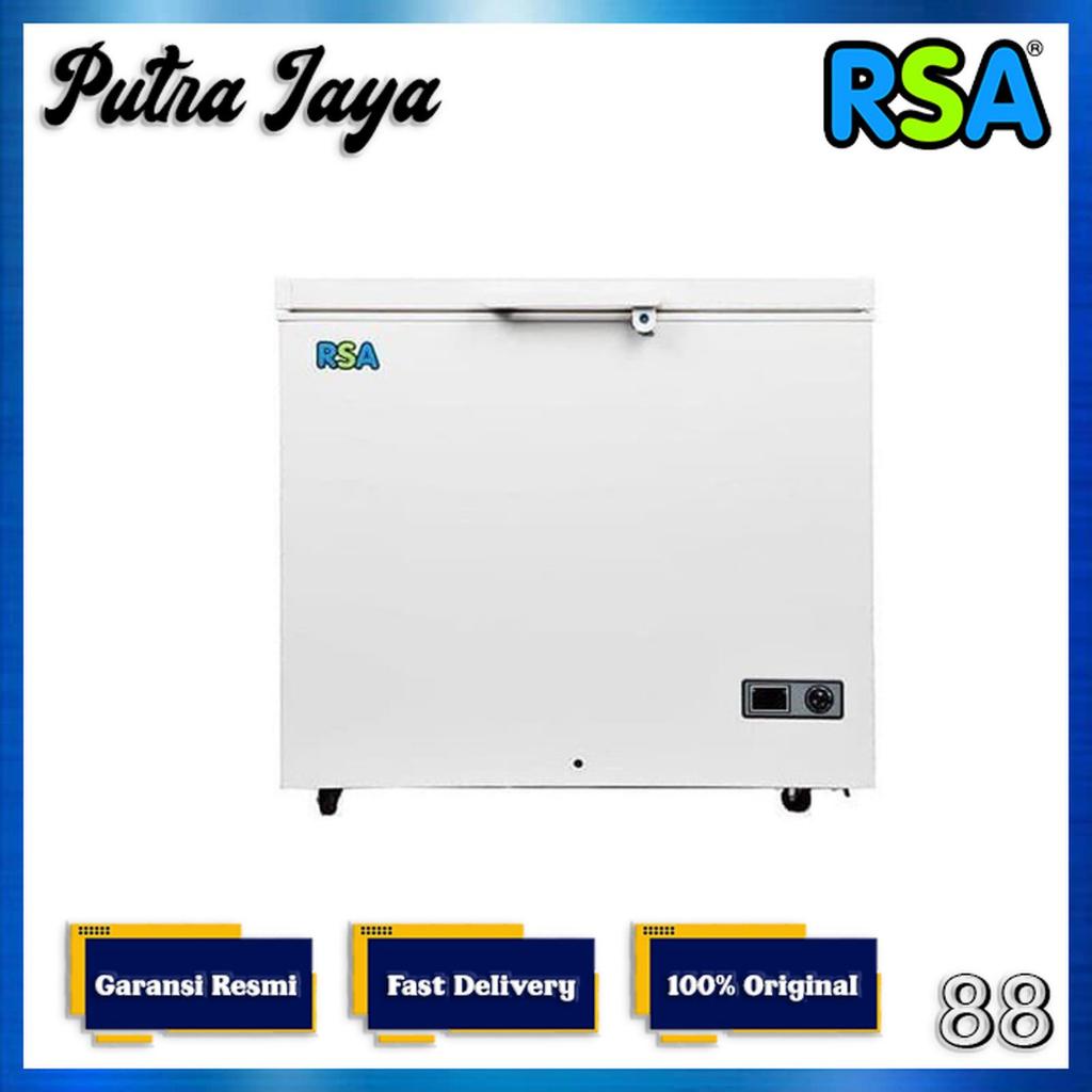 Jual RSA CF 220 / CF 210 CHEST FREEZER BOX 220 L LEMARI PEMBEKU 220 ...